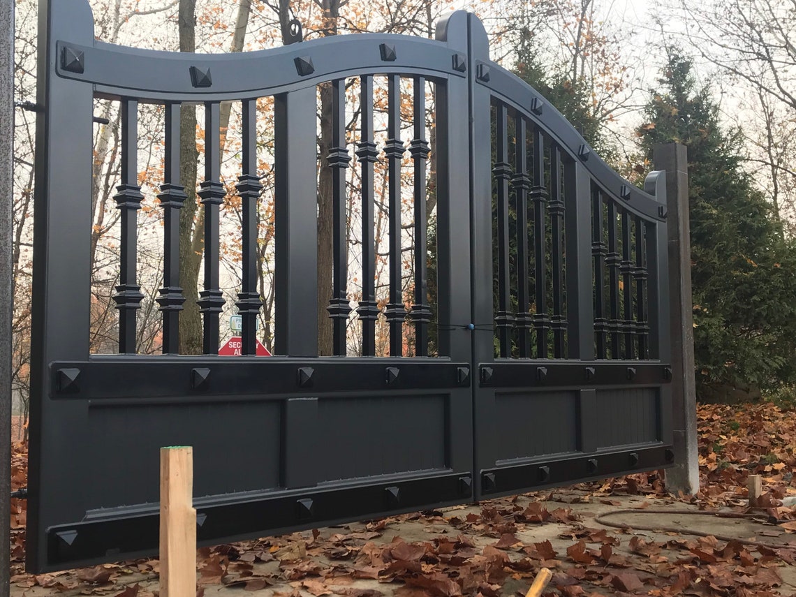 Driveway /estate Gates / Wrought Iron /entry Gate “the Ella Grace Gates ...