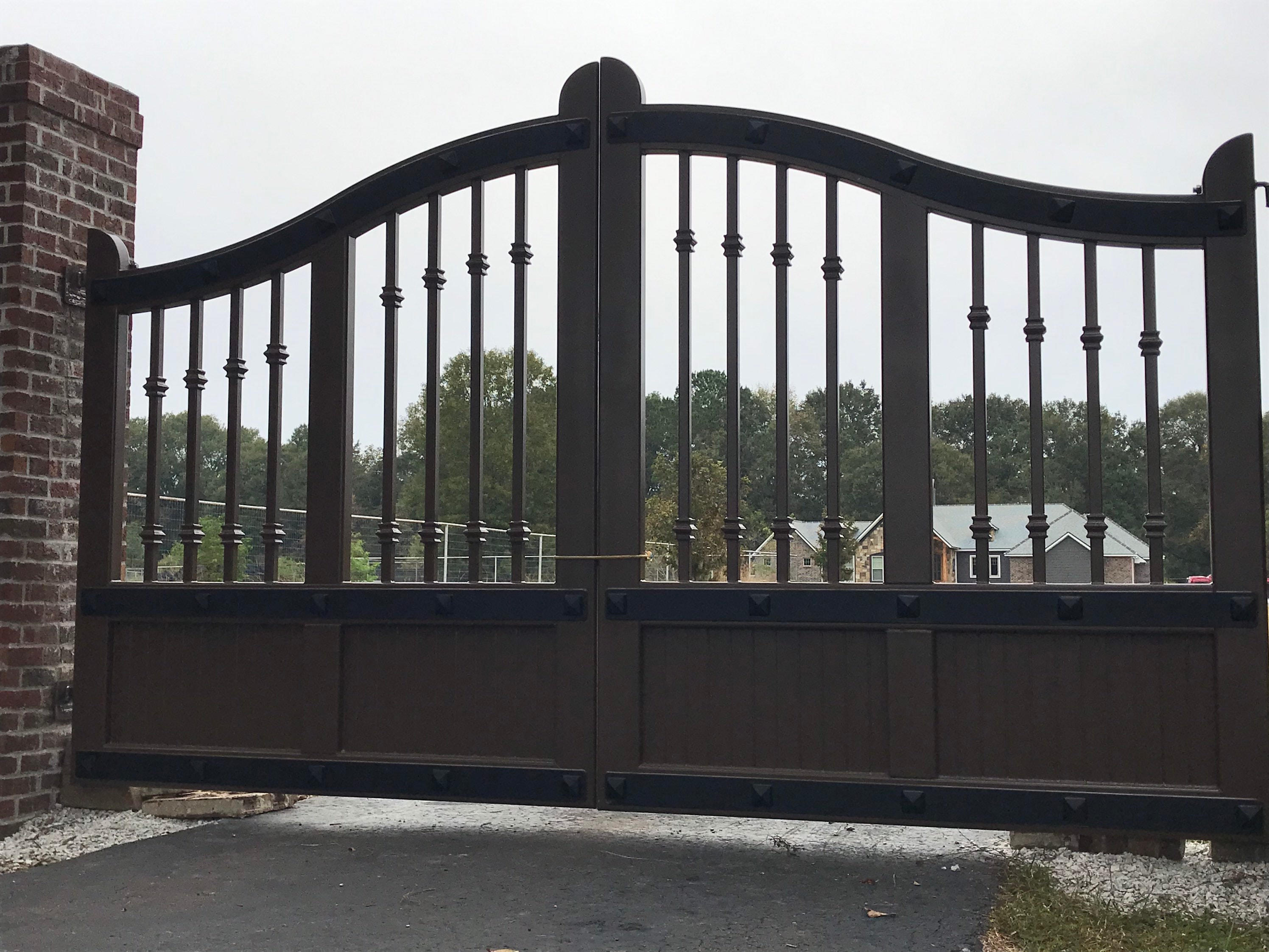 Driveway /estate Gates / Wrought Iron /entry Gate “the Ella Grace Gates ...