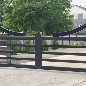 Driveway /estate Gates / Wrought Iron / Farm Gate - Etsy