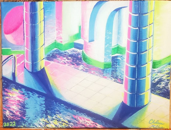 Liminal Neon Dreamscape - Etsy