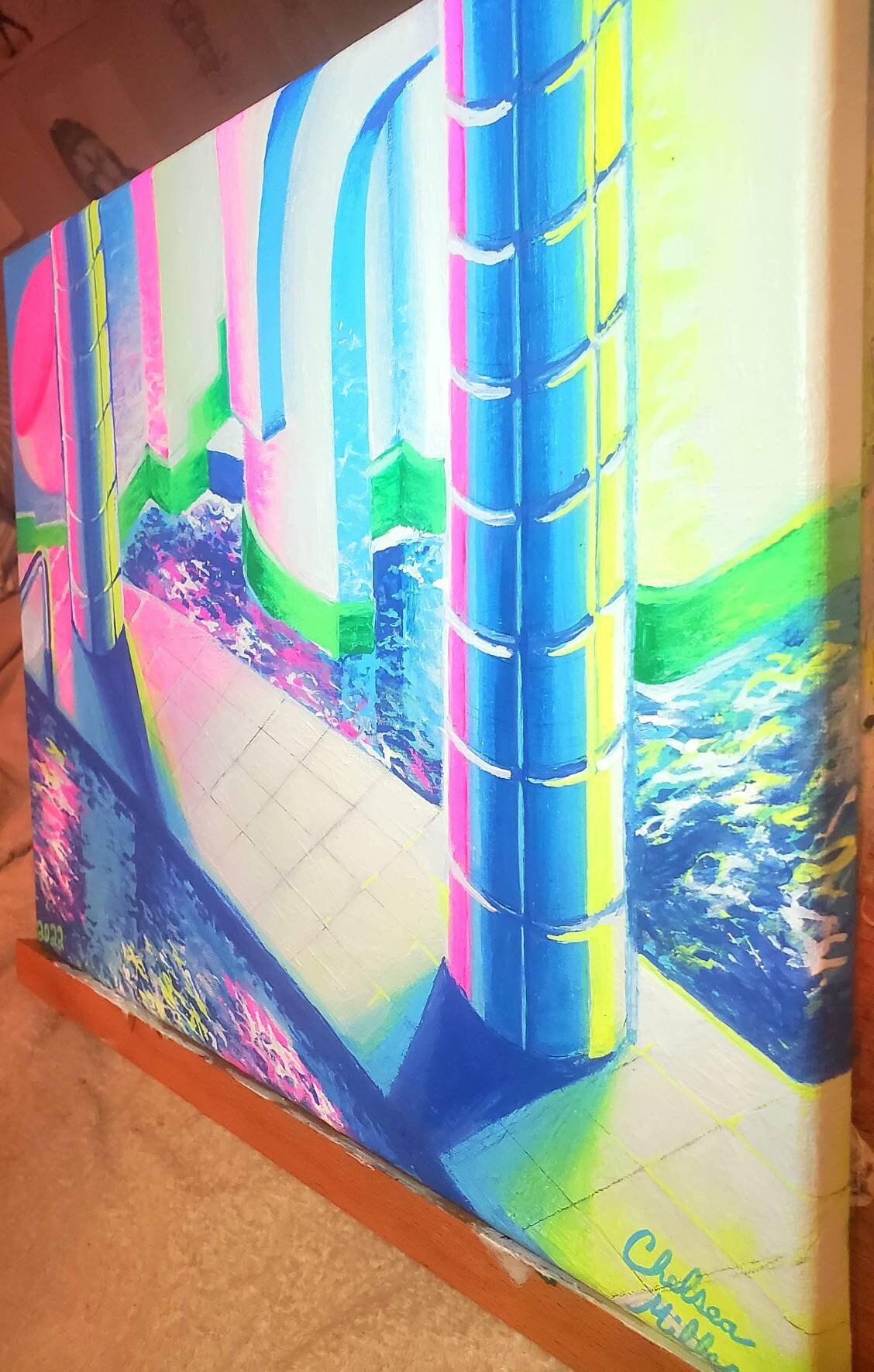 Liminal Neon Dreamscape - Etsy