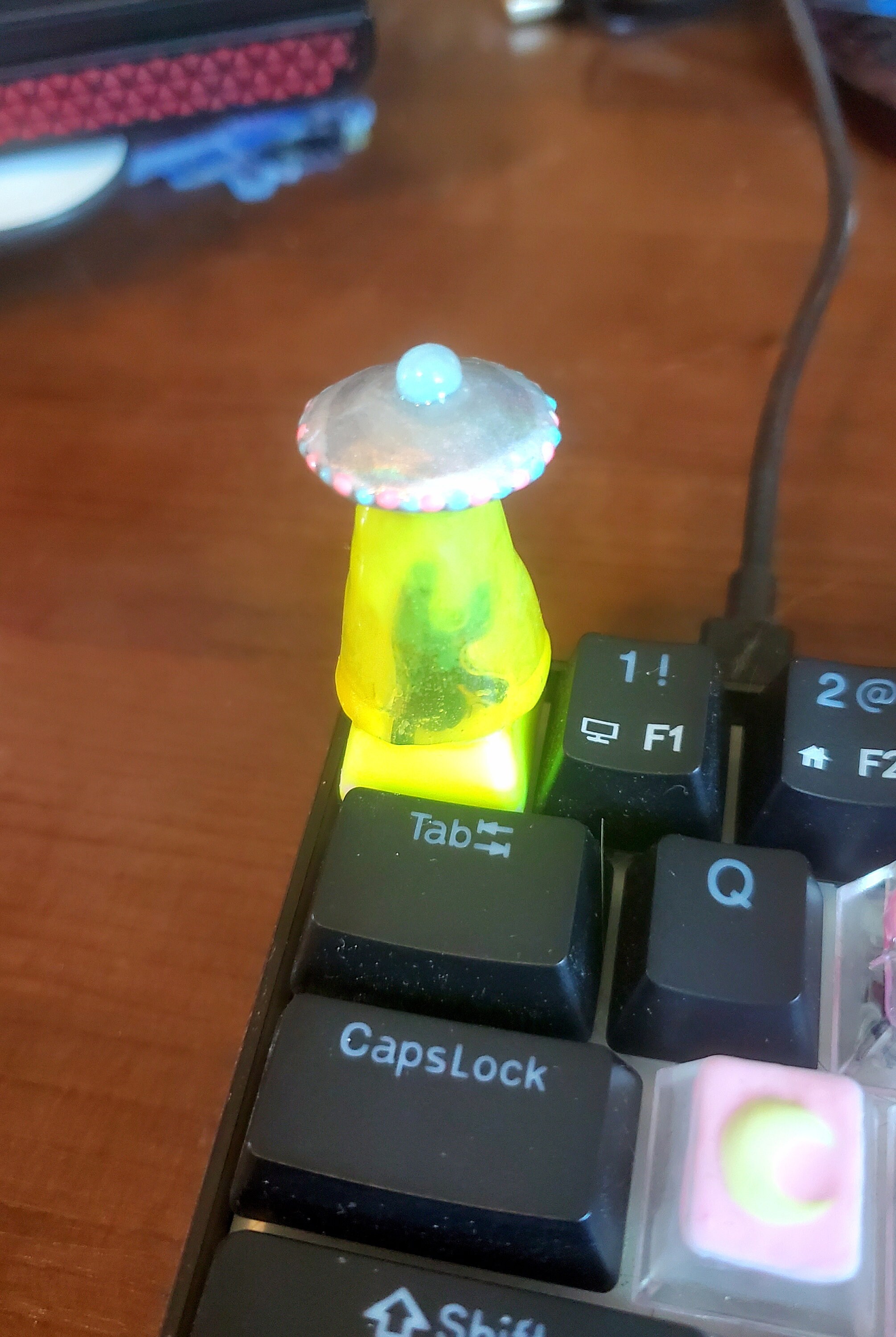 UFO Mechanical Keyboard Keycap PBT R4 - Etsy