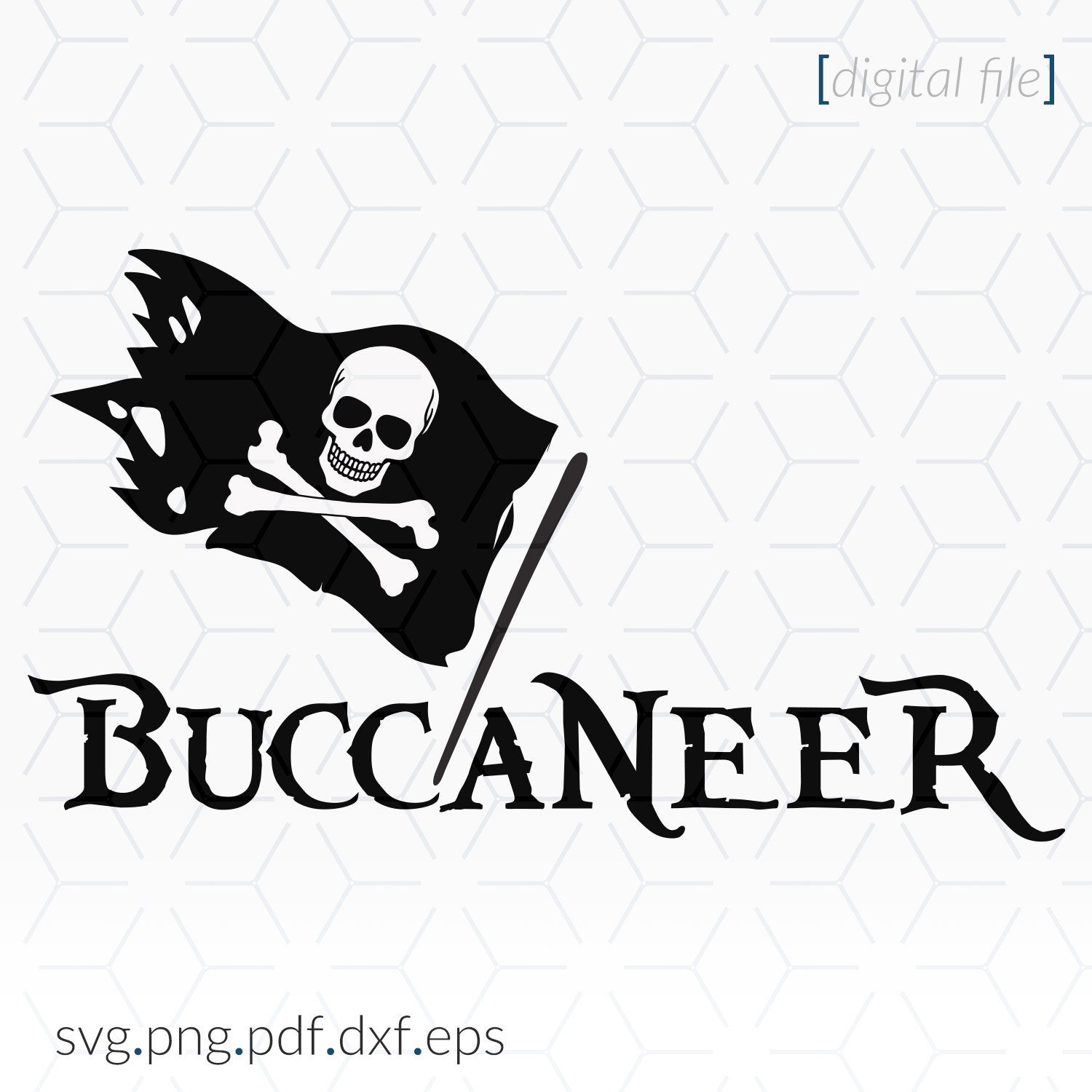 Buccaneer SVG Pirates SVG Buccaneer Clip Art Cricut SVG | Etsy