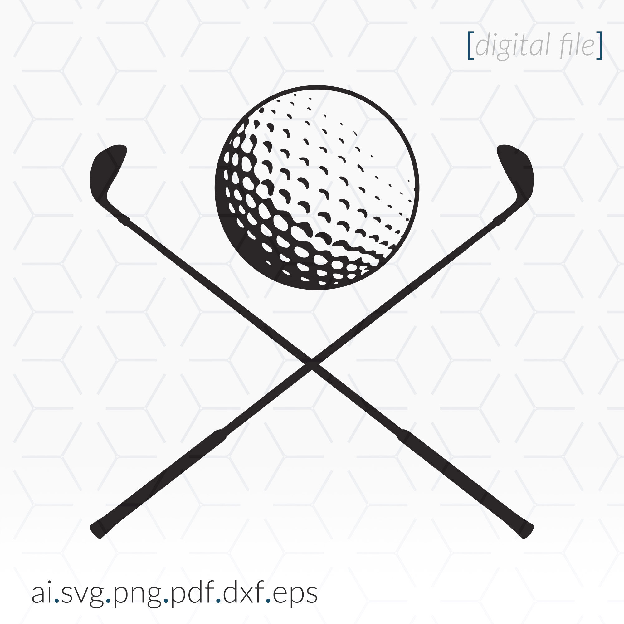 Golf SVG Bundle for Printing Cricut and Cutting Machines - Etsy