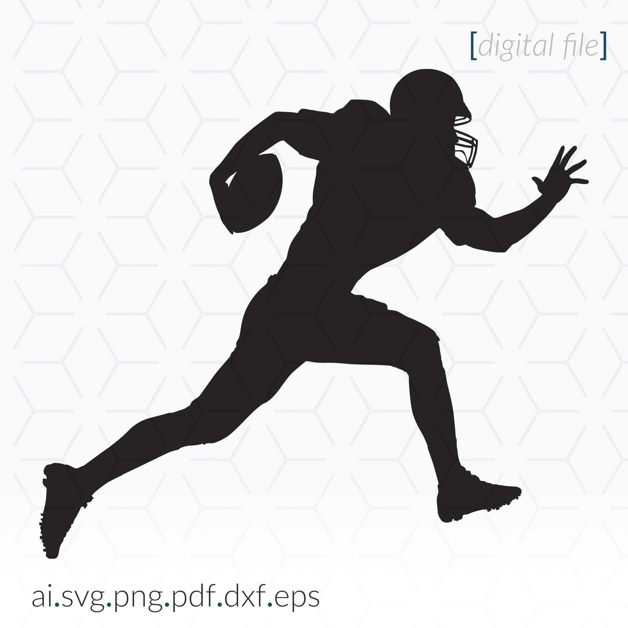 Football Player Back Silhouette Svg - vrogue.co Football Player Back Silhouette Svg - vrogue.co
