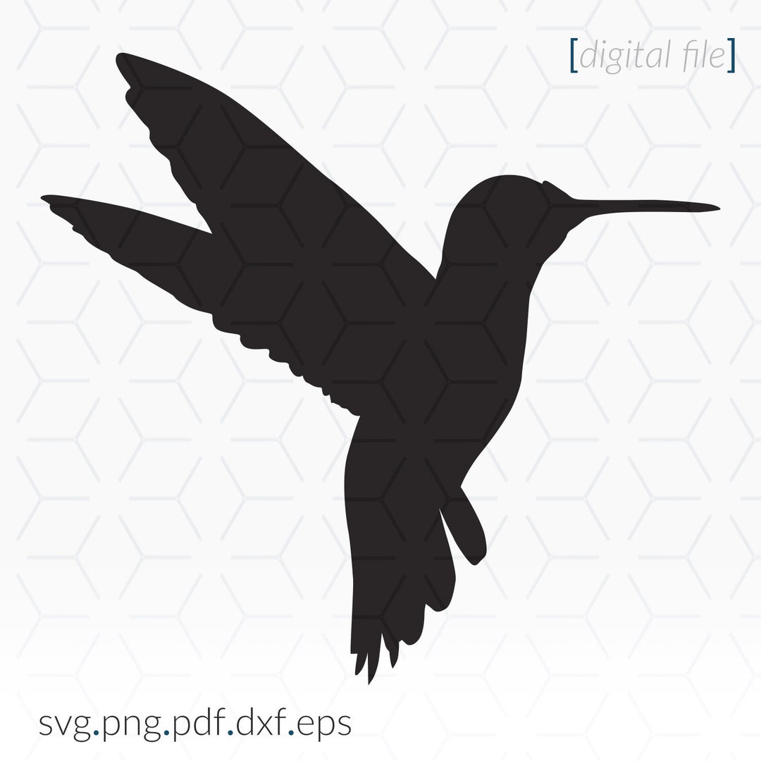Hummingbird SVG: Cricut Cut File, Clip Art (digital Download) - Etsy