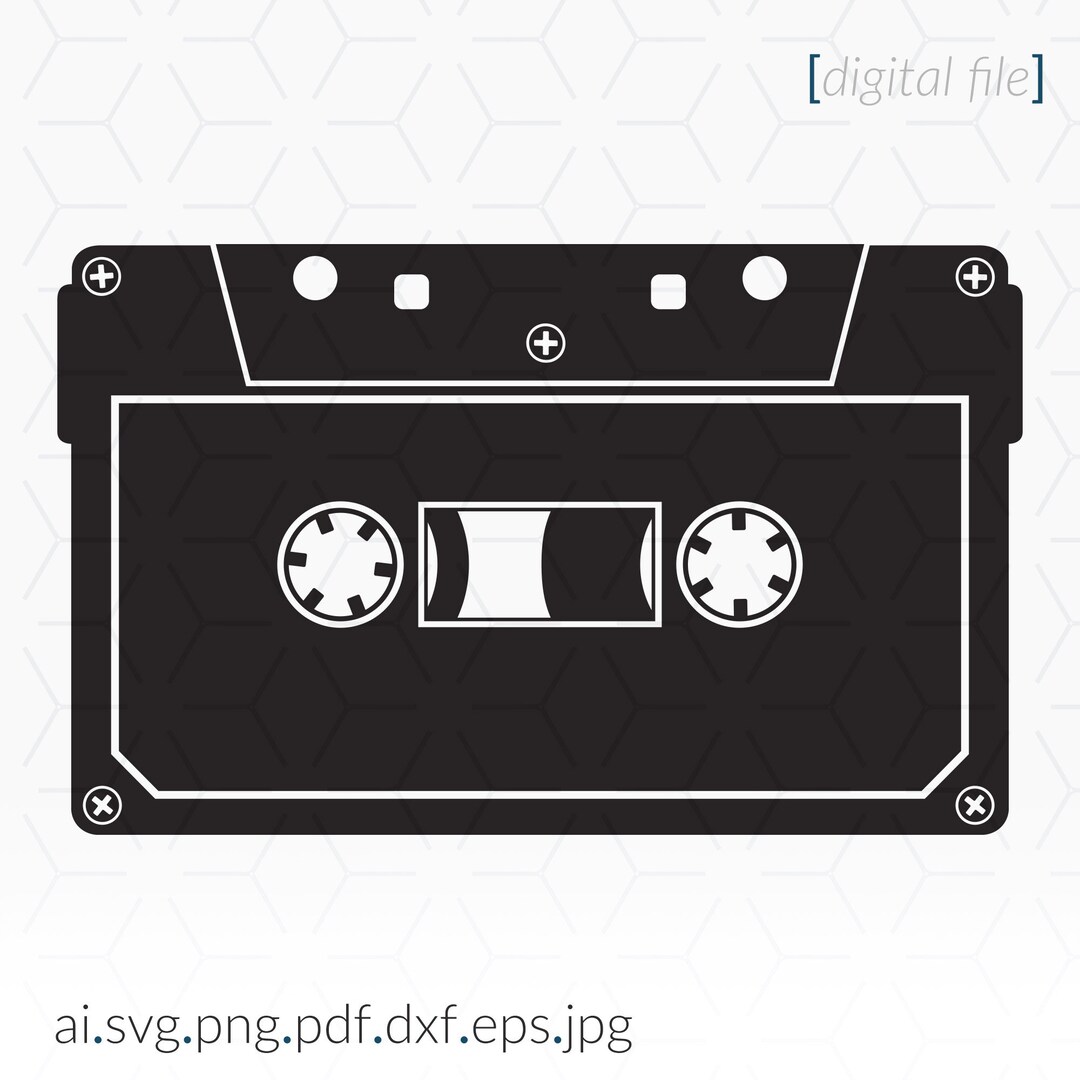 Mix Tape SVG File for Cutting and Printing, Music Svg File, Cricut SVG ...