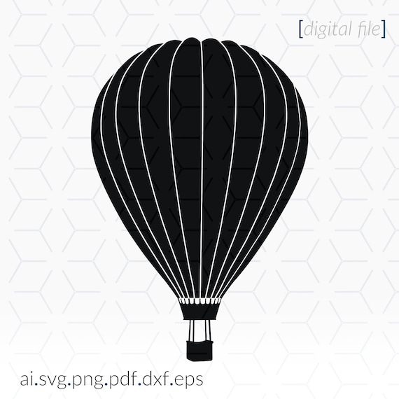 Hot Air Balloon SVG for Cutting and Printing Projects Hot Air - Etsy