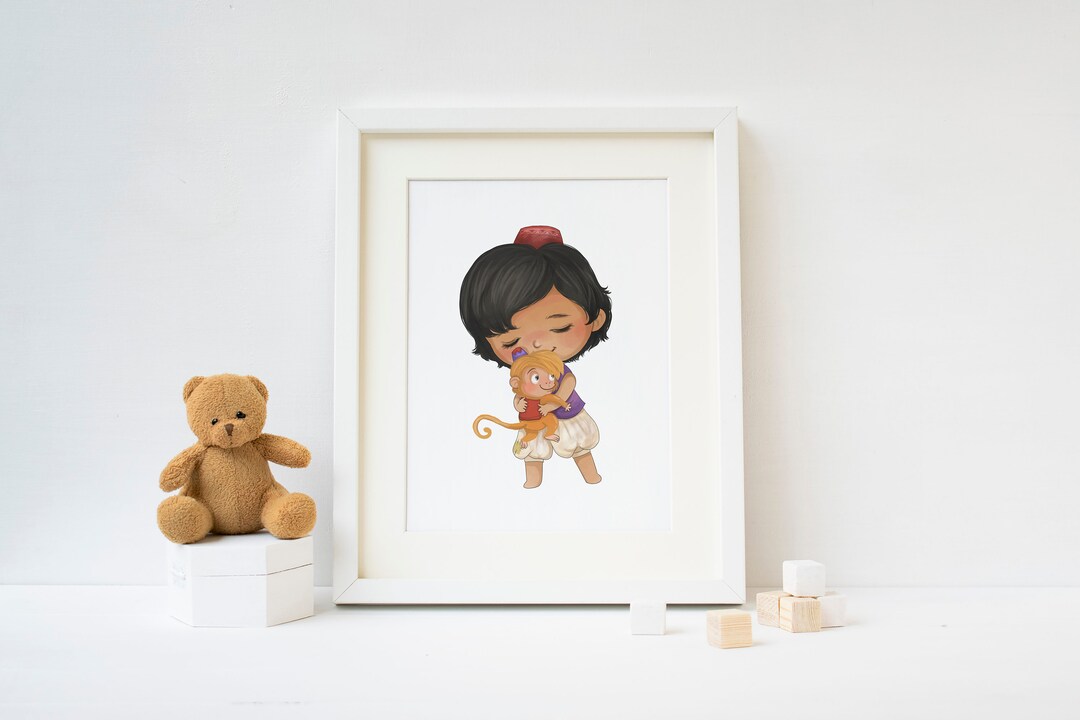 Aladdin Nursery Boys Room Wall Art Decor Print - Etsy