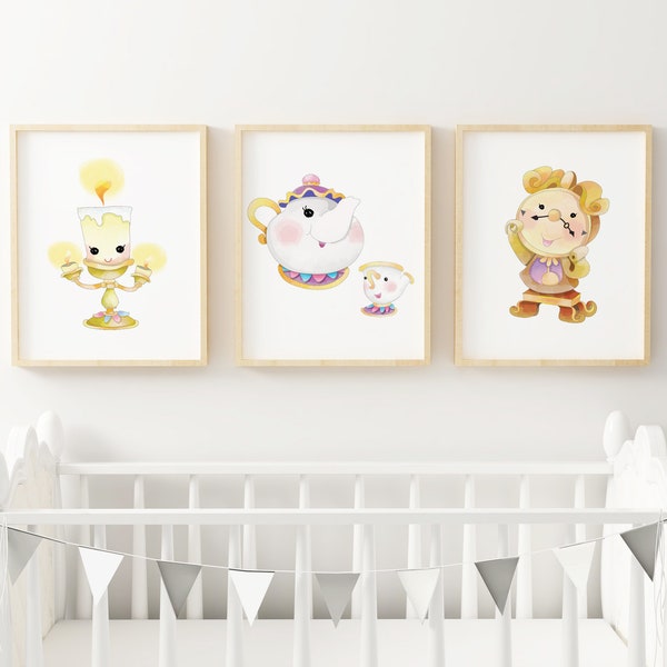 Beauty and the Beast Baby Shower - Etsy