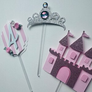 Princess Cupcake Toppers/ Royal Cupcake Toppers/princess Crown Cupcake ...