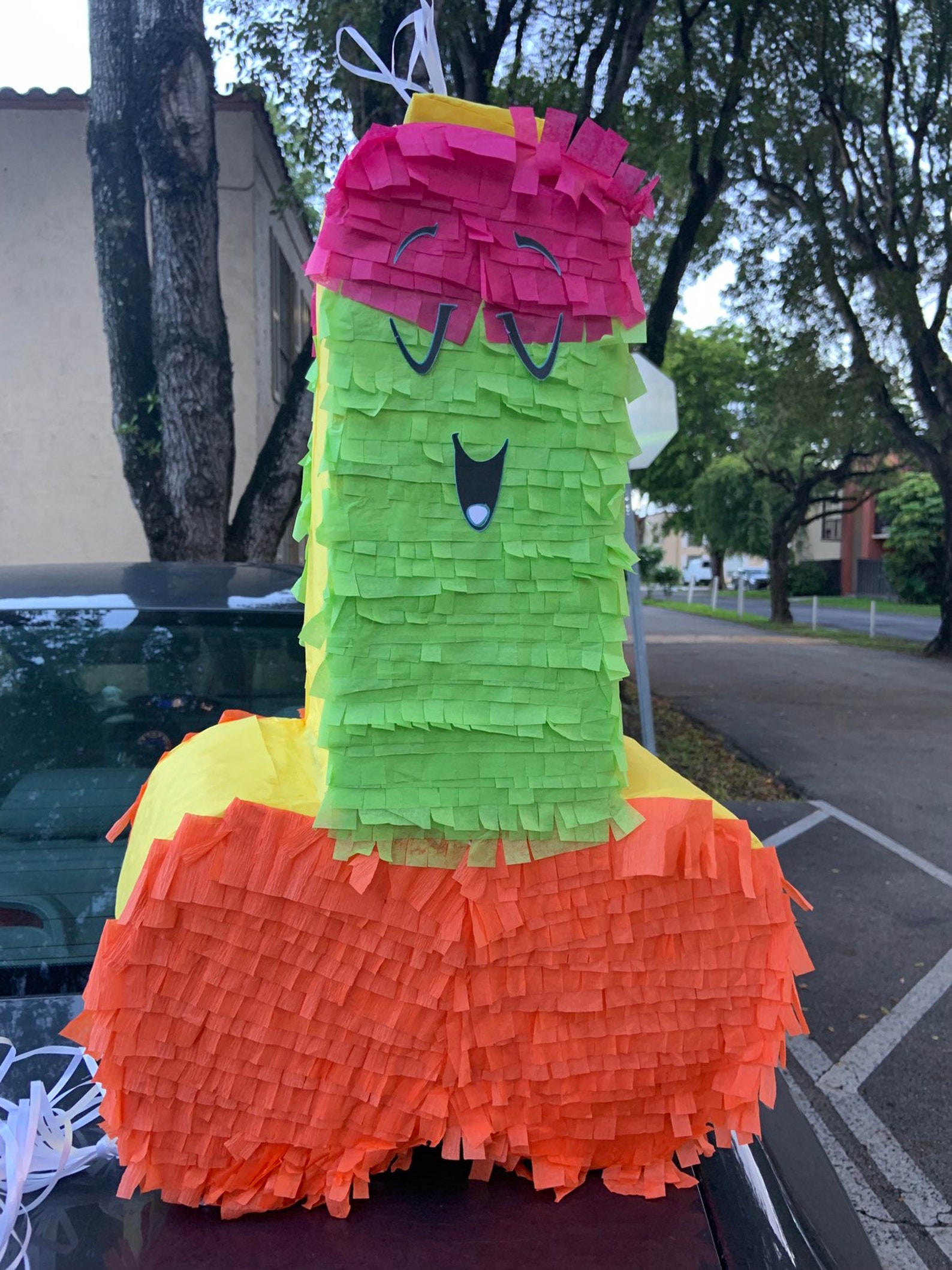 Neon Bachelorette Party Penis Piñata Glow in the Dark Hens - Etsy