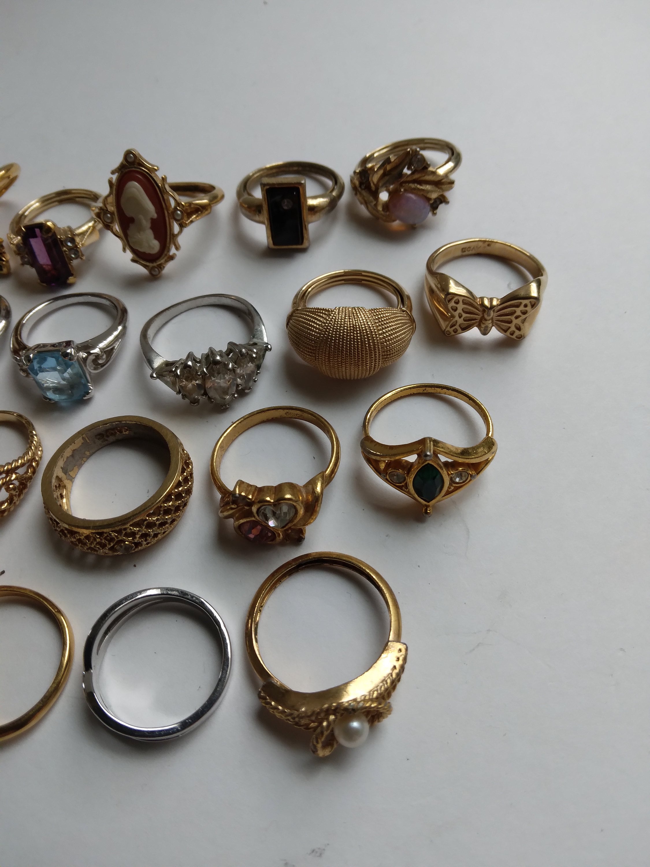 Lot of 36 Vintage Avon Rings - Etsy