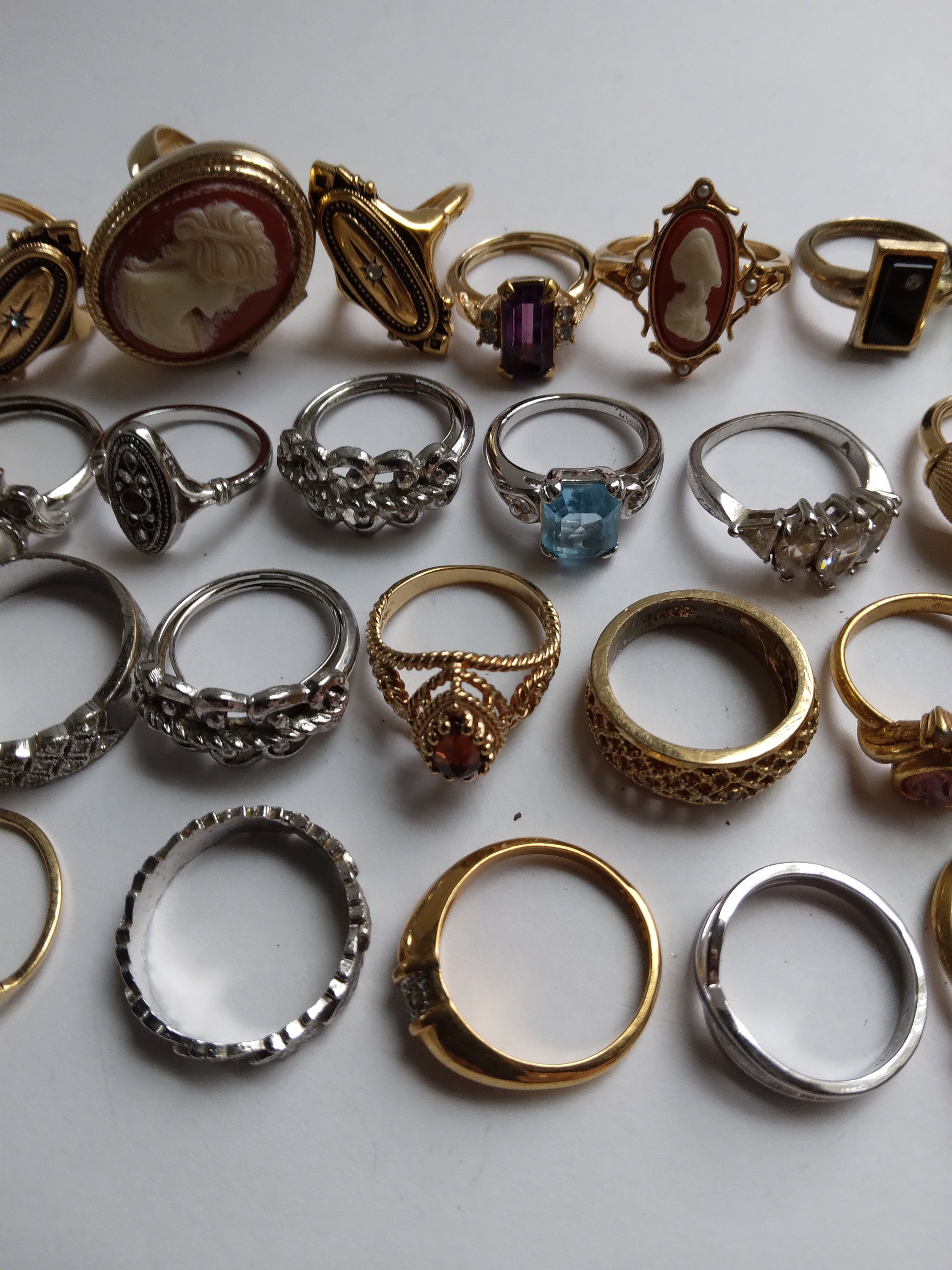 Lot of 36 Vintage Avon Rings - Etsy