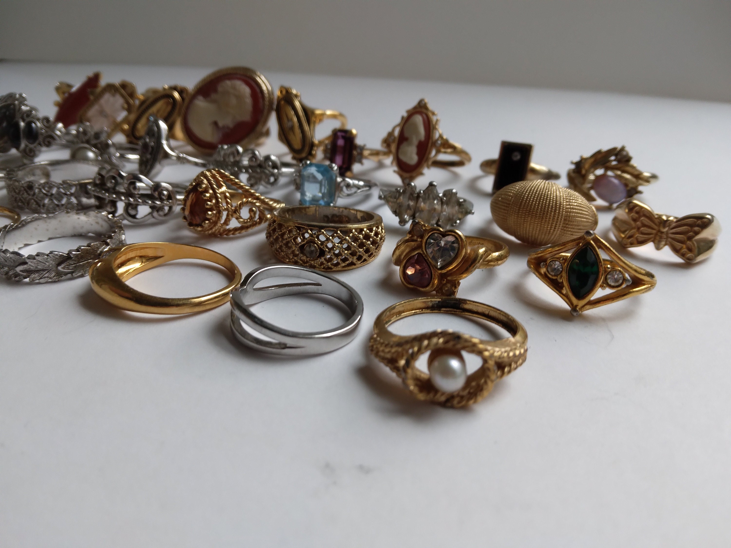 Lot of 36 Vintage Avon Rings - Etsy