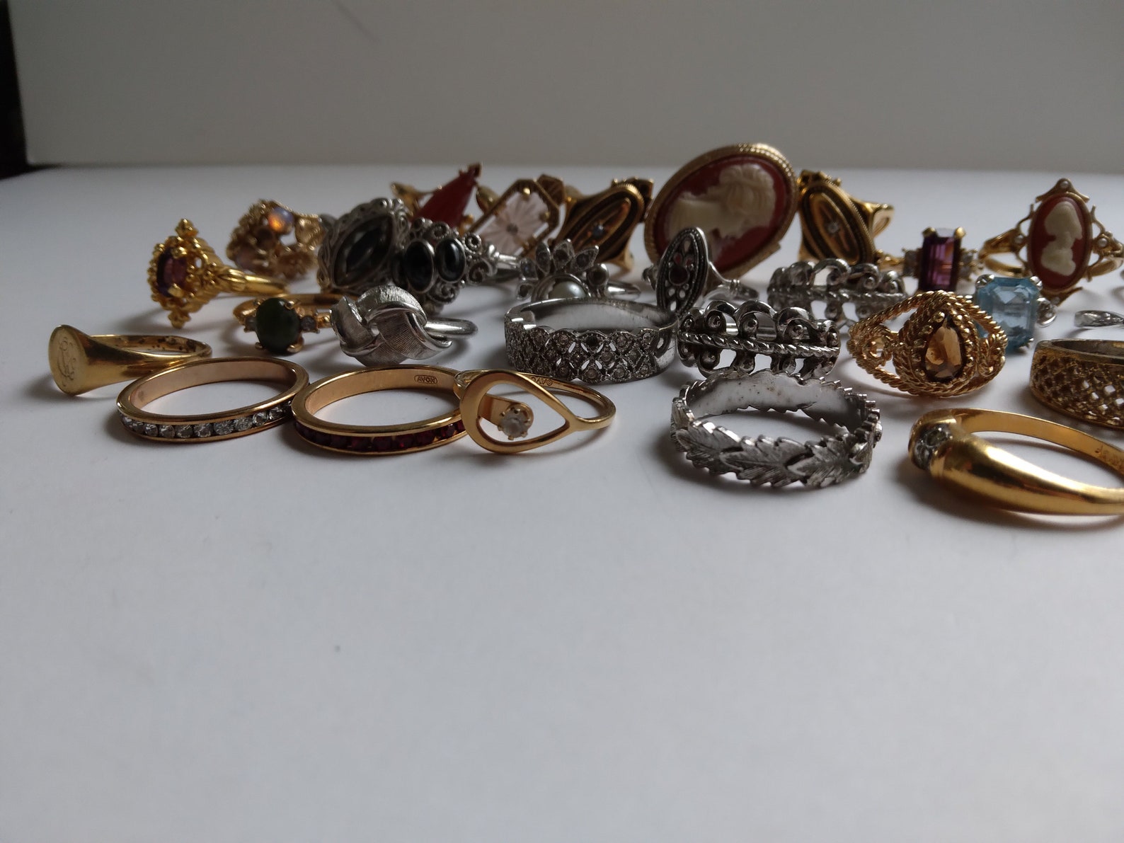 Lot of 36 Vintage Avon Rings - Etsy