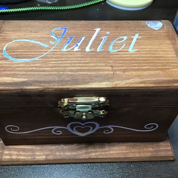 Wood Treasure Chest - Etsy