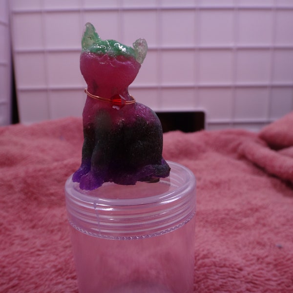 Calico Cat Statue - Etsy