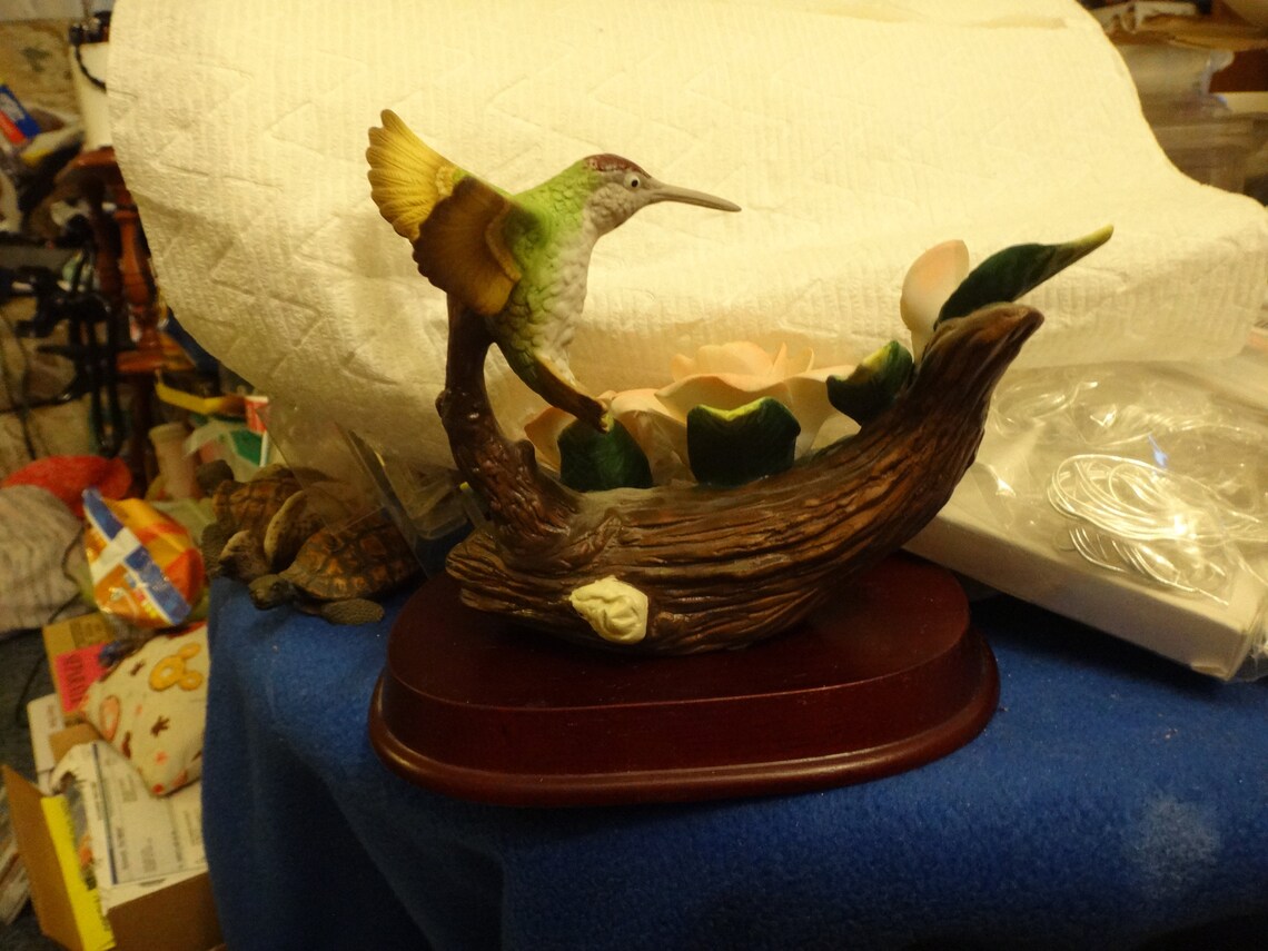 Wellington Hummingbird Ceramic Figurine | Etsy