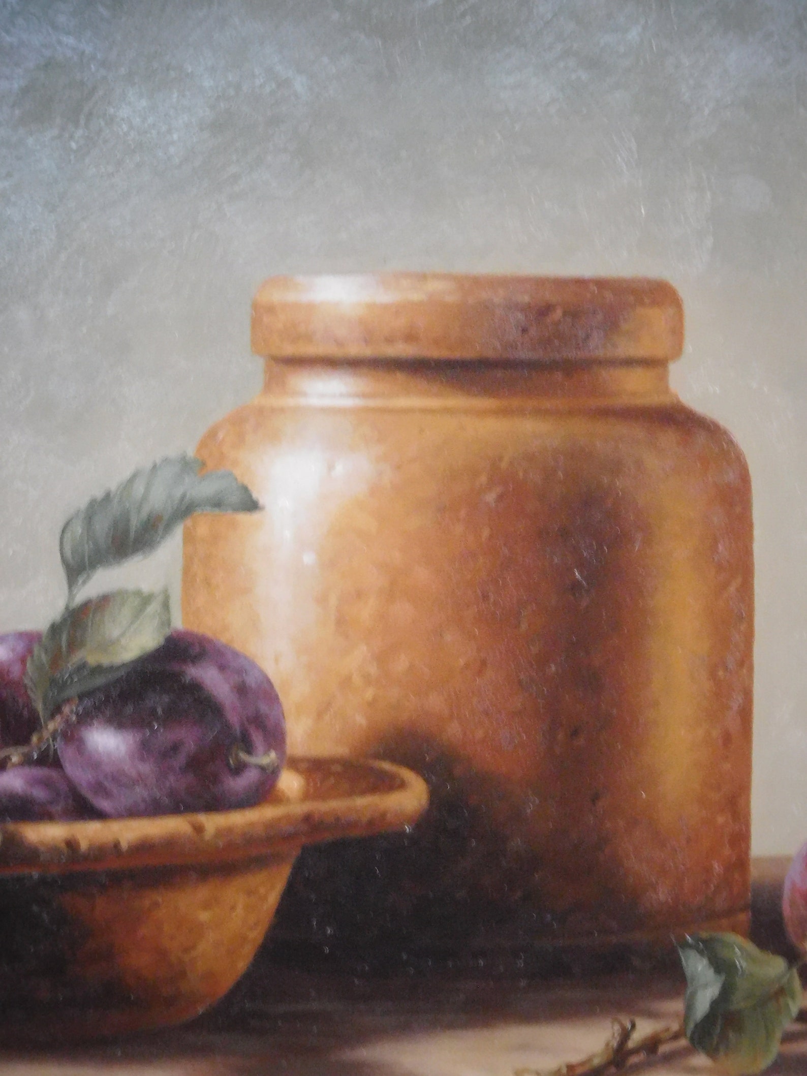 Original Dutch Oil Panting Still Life Ceramic Pot Bowl and - Etsy