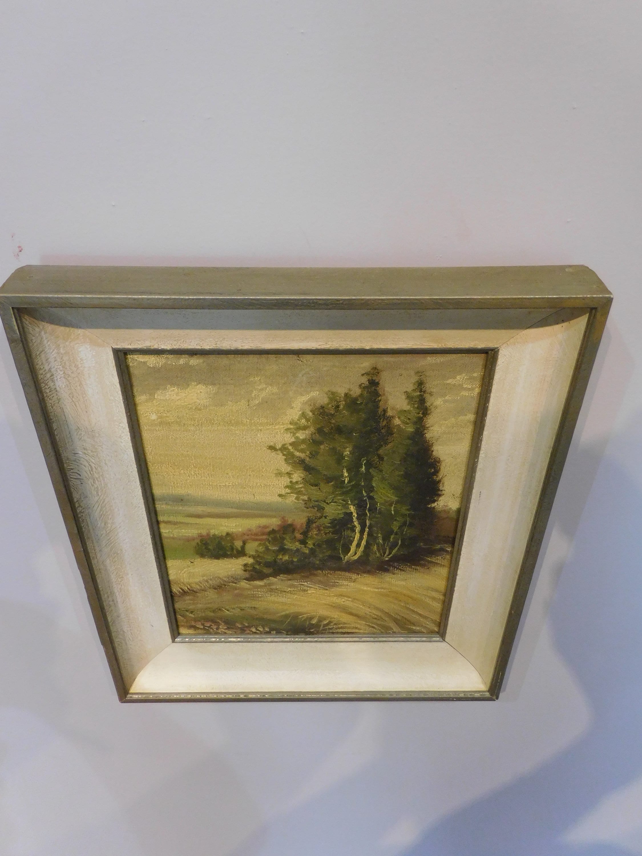 Original Dutch Oil Painting Canvas on Wood ( Marouflé), of the Dutch ...