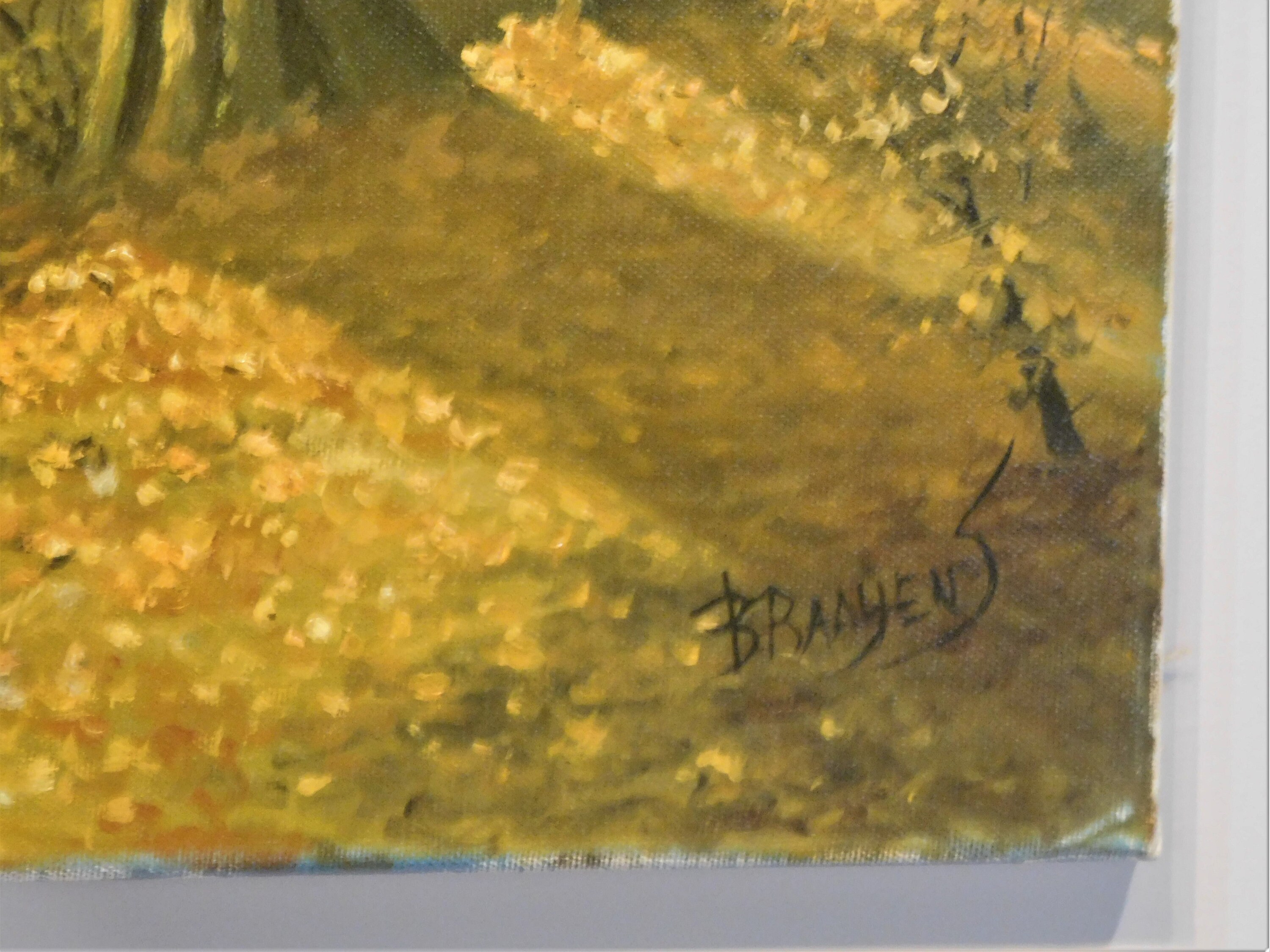 Original Dutch Oil Paining Forest / Landscape, Canvas, Signed - Etsy