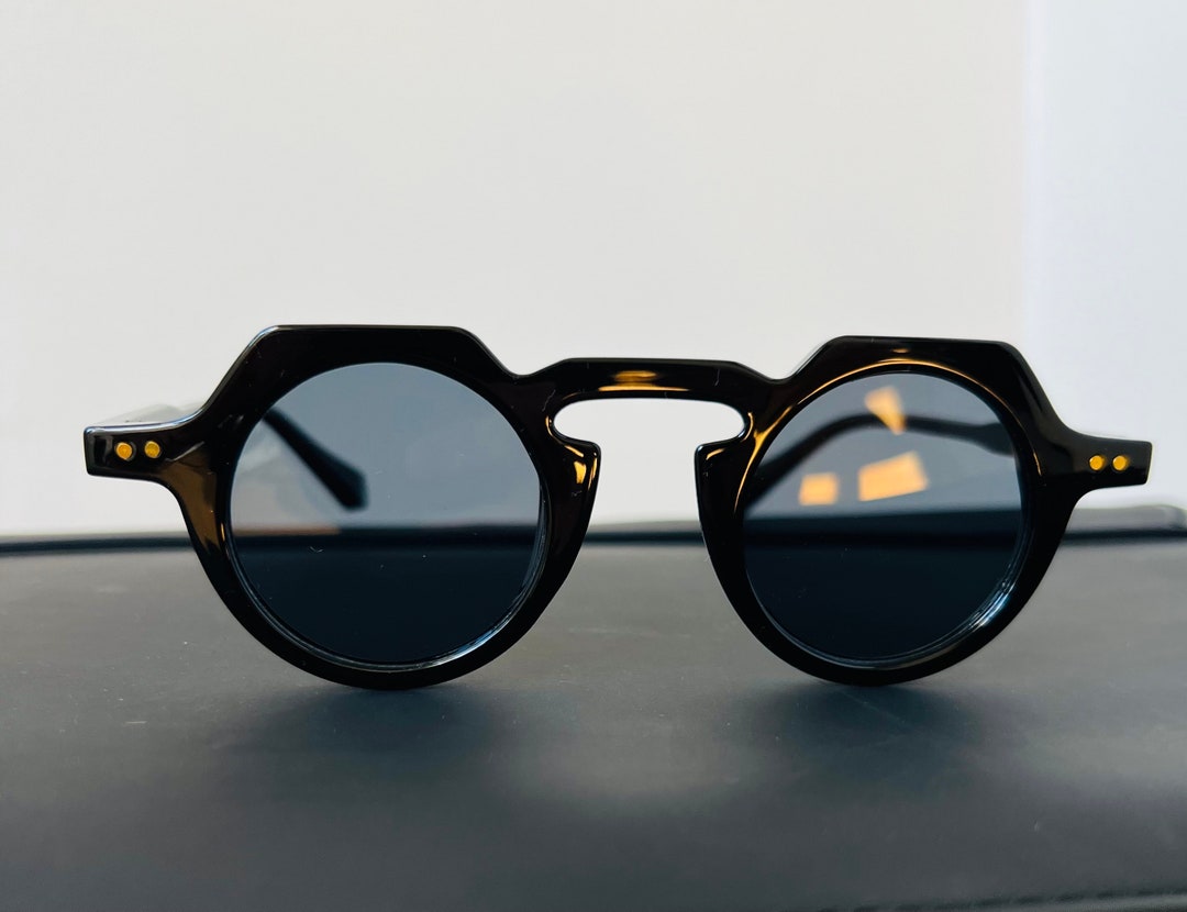 French Crown Panto Sunglasses Replica Black - Etsy