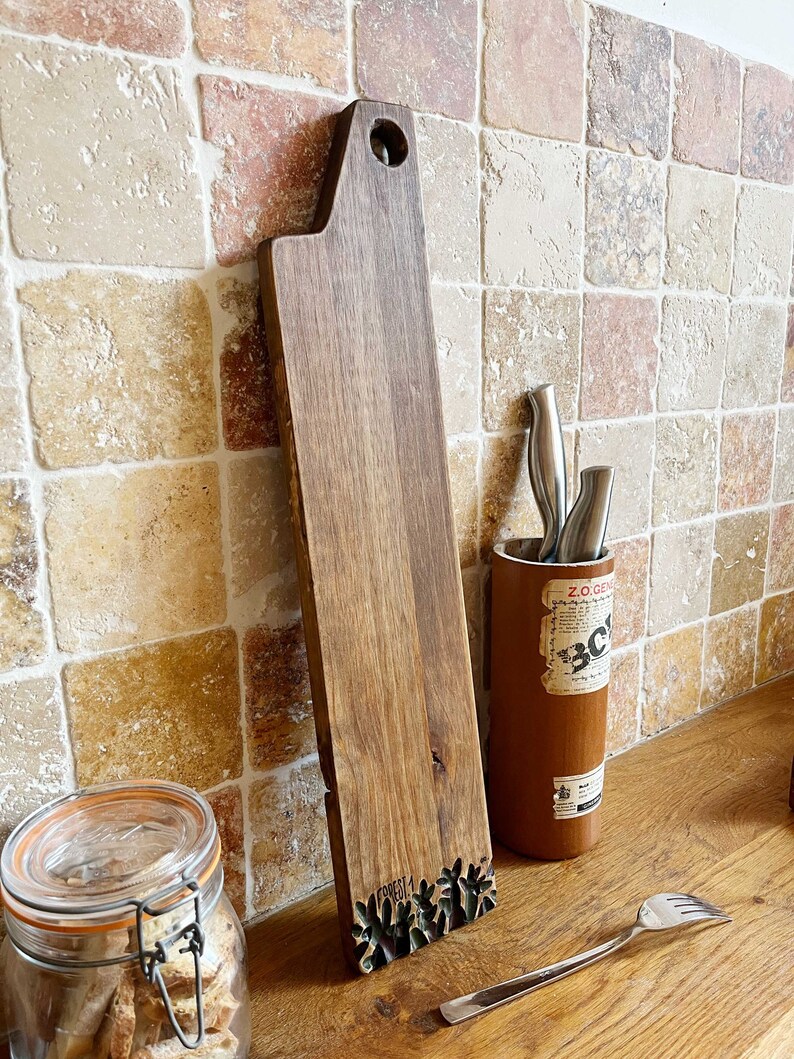 Apéro Board Cutting Board Design Forest.1 Unique Piece in Recycled Wood ...