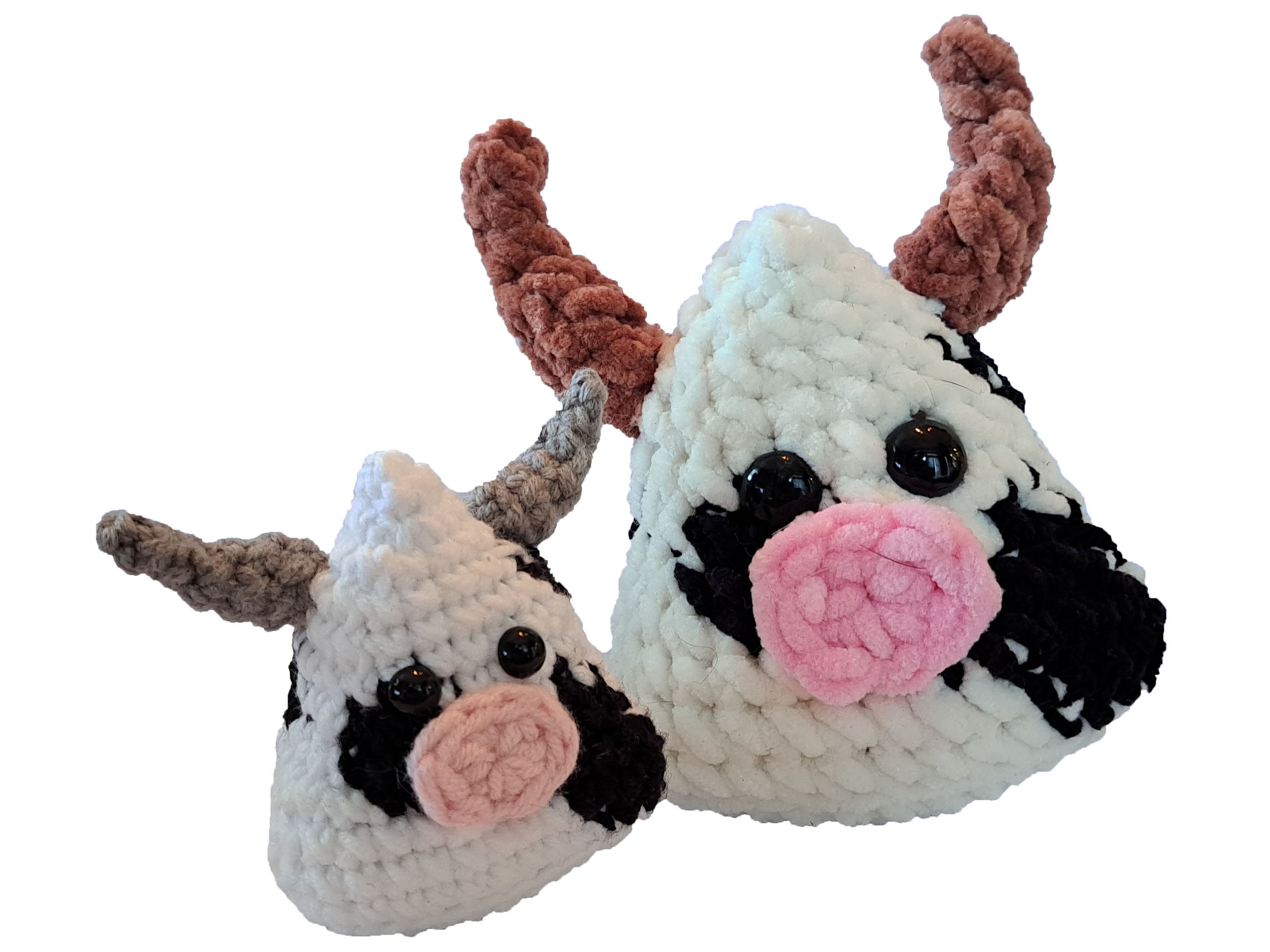 Triangle Animals Crochet Pattern / Amigurumi / Toy / Plushy / Cow / Pig ...