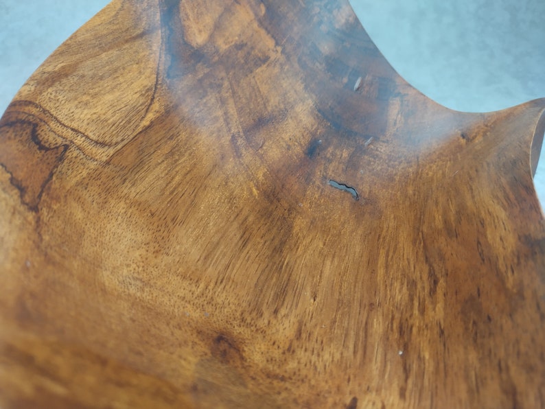 Hawaiian Curly Koa Wood Vessel/bowl, Perfect Gift for a Collector - Etsy