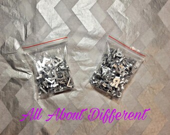 Set of 10 R and L Lead Letters for X-ray Markers Unmounted Flat Face ...