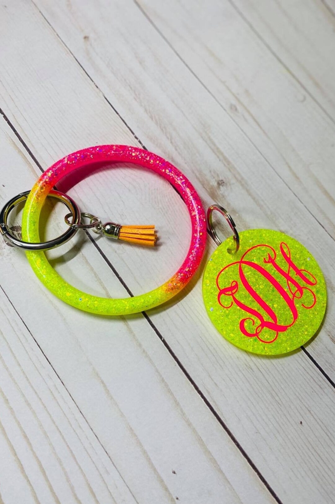 Bangle & Keychain Sets - Etsy