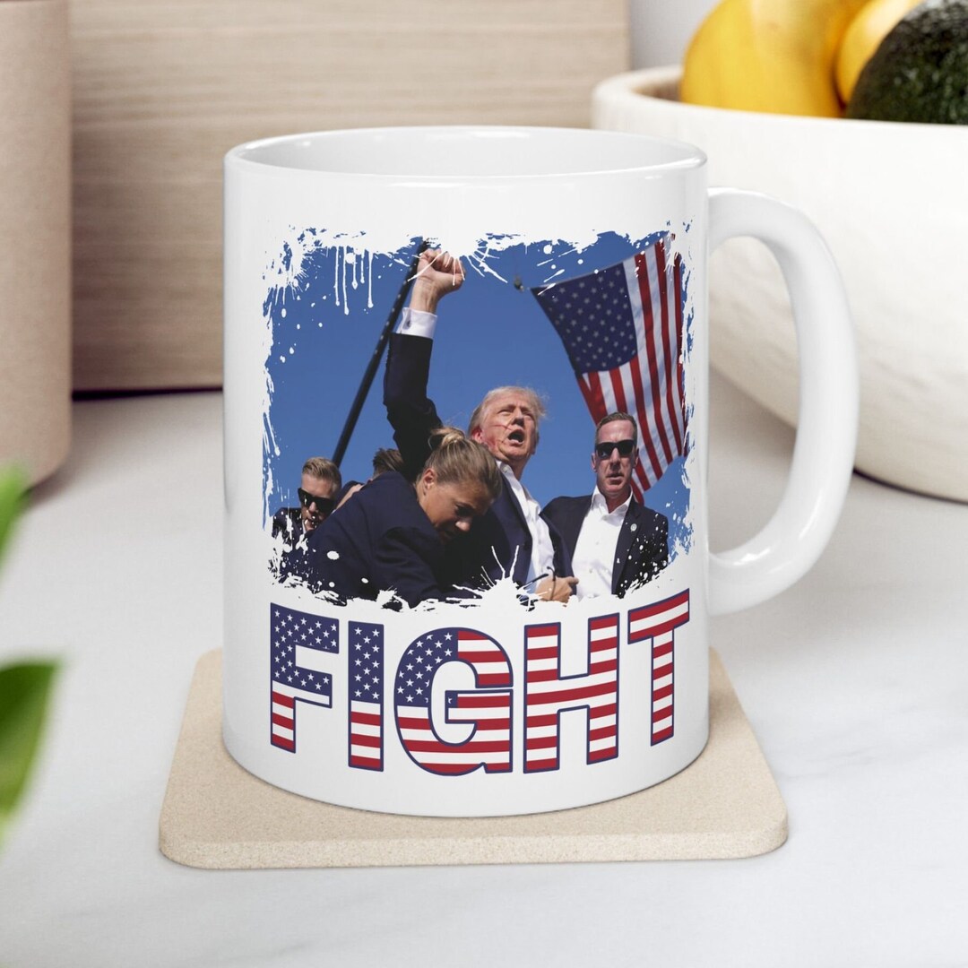 Trump Supporter Mug, USA Pennsylvania Rally President Trump MAGA Cup ...