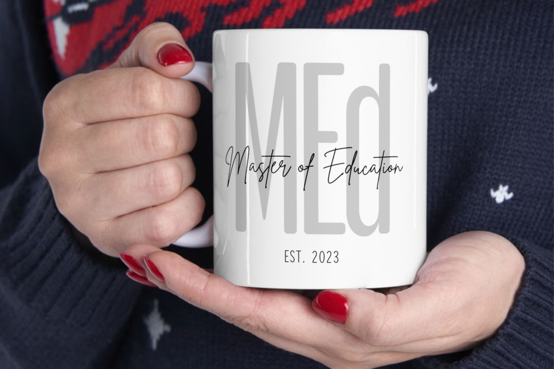 Personalized Med Grad Mug, Custom Graduation Gift for Education Student ...