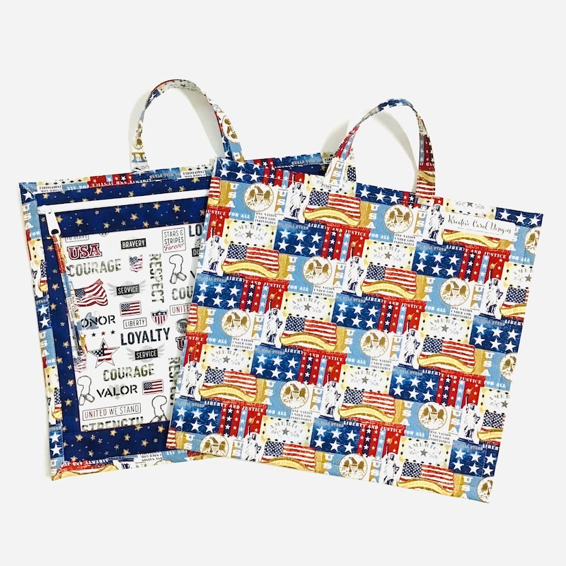Vinyl Project Bag - Etsy