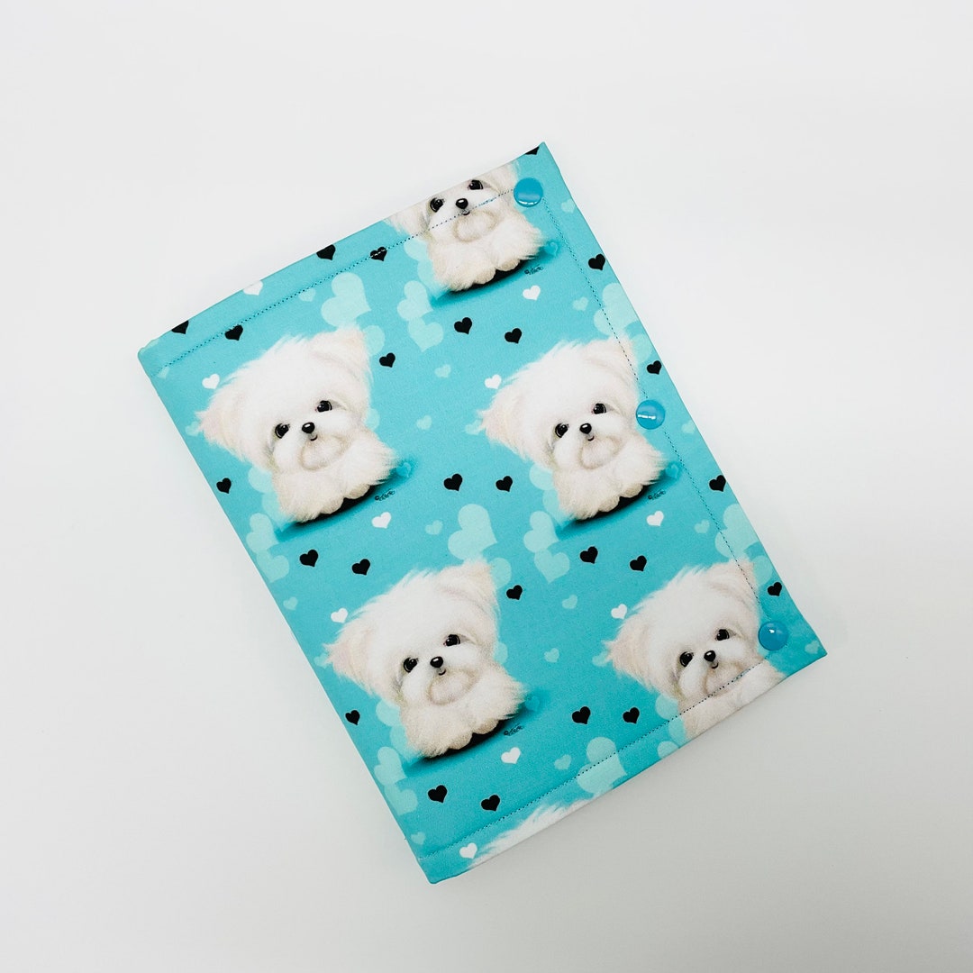 Cute Maltese Dogs Folder for Floss Threads/notions/scissors cross ...