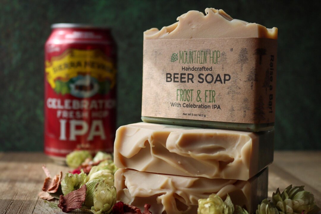 Frost + Fir Beer Soap - Etsy