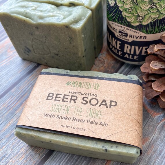 Surfin the Snake Beer Soap | Etsy