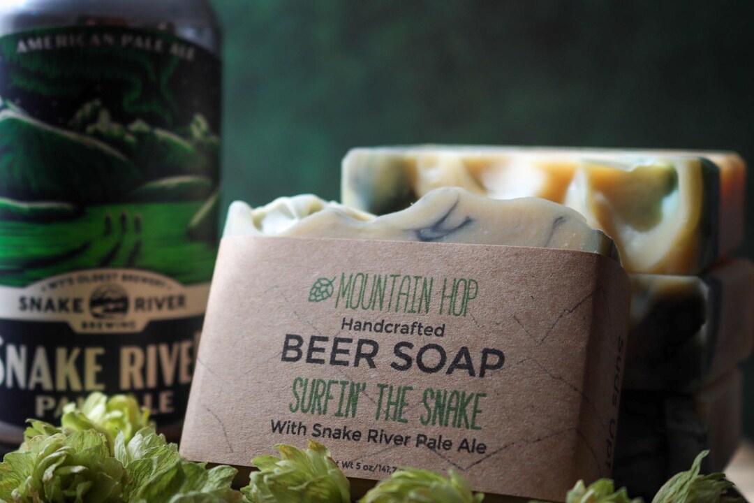 Surfin’ the Snake Beer Soap - Etsy