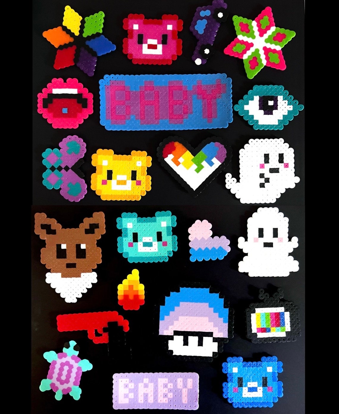 Kandi Bracelets Singles and Bead Images - Pony & Perler Bead Rave PLUR ...