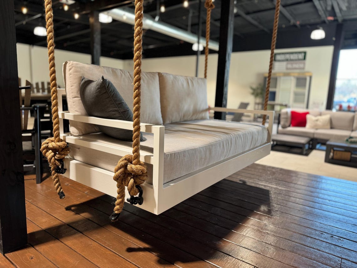 Shadow Ridge Bed Swing - Premium Grade Teak - Etsy