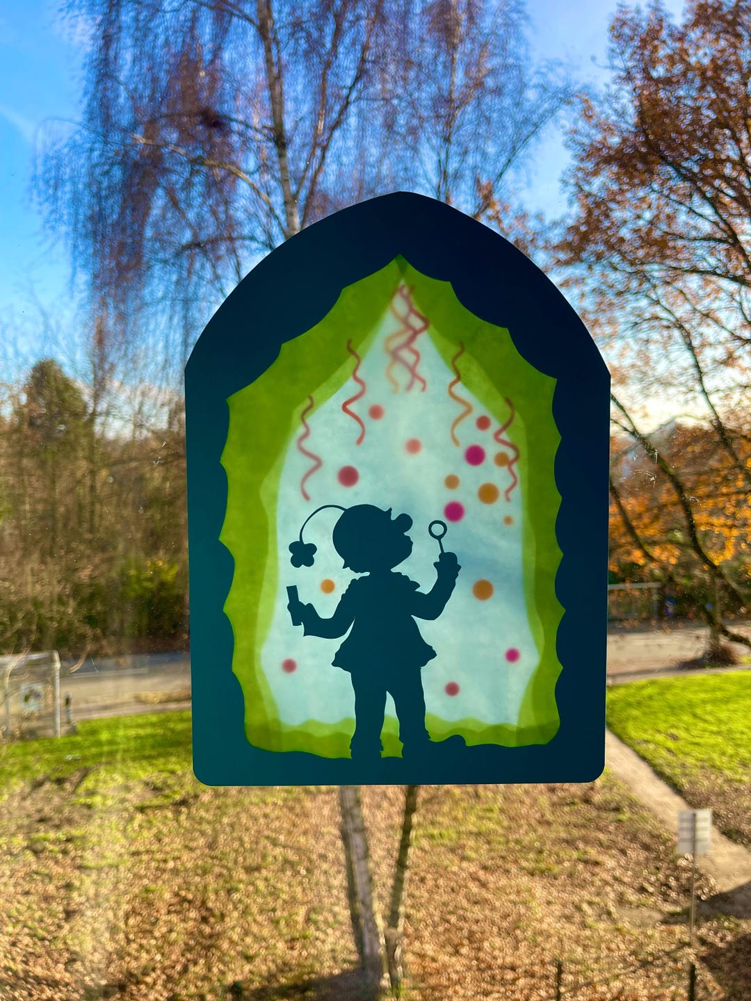 Waldorf Window Picture Transparent Seasonal Table Winter Carnival Mardi ...