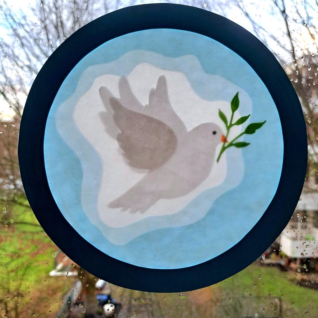 Waldorf Window Picture Transparent Spring Summer Autumn Winter Peace ...