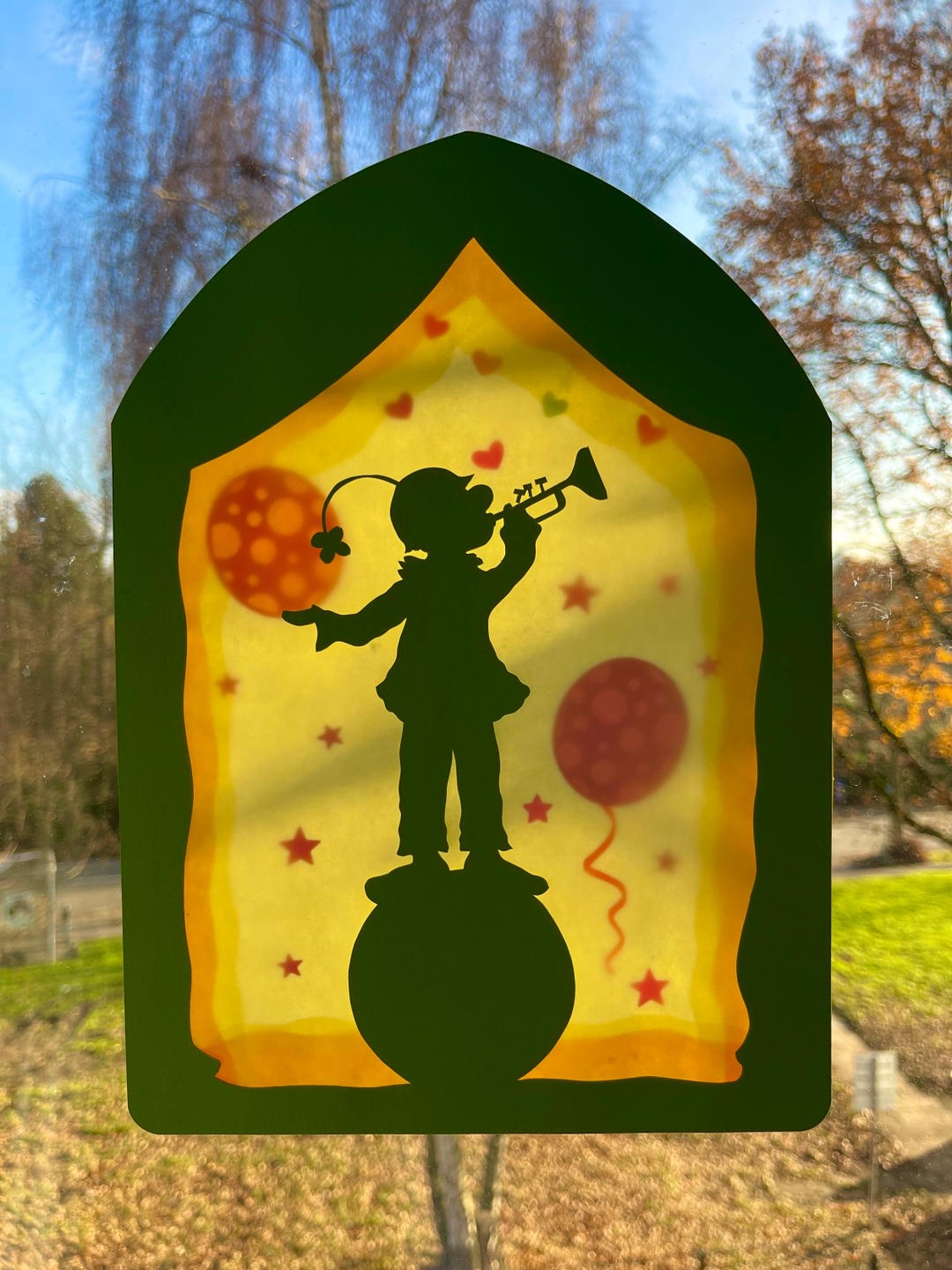 Waldorf Window Picture Transparent Winter Carnival Mardi Gras Children ...