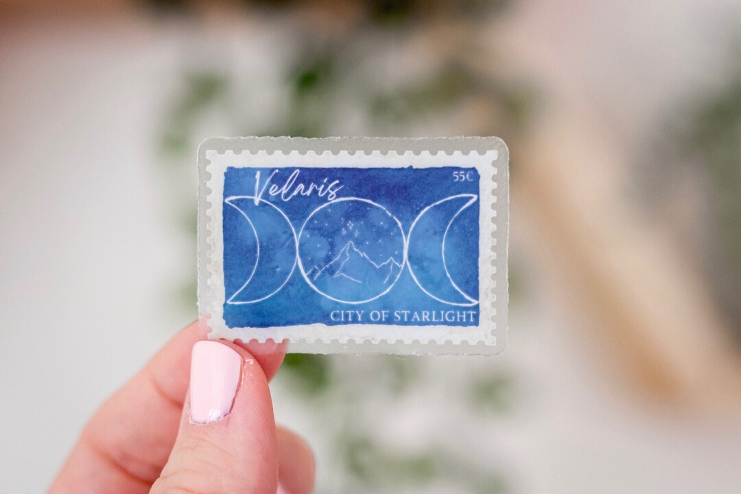 Velaris Stamp Sticker | City of Starlight | Officially Licensed ACOTAR ...