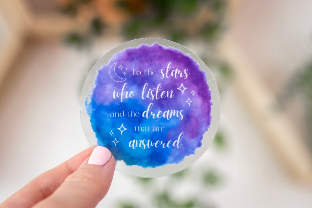 ACOTAR Officially Licensed Sticker | to the Stars Who Listen | Acotar ...