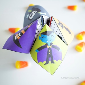 Hilarious Halloween Cootie Catcher - Etsy
