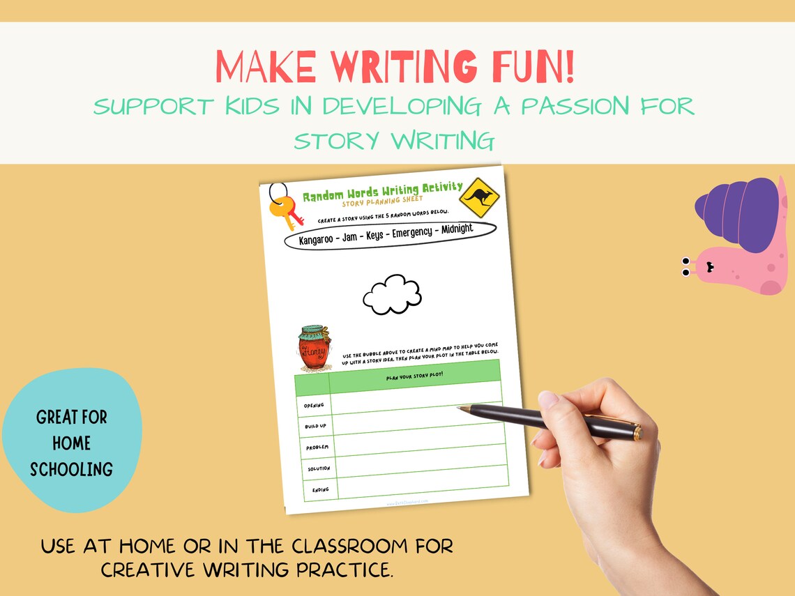 Creative Writing Prompts for Kids Writing Worksheets for Kids ...