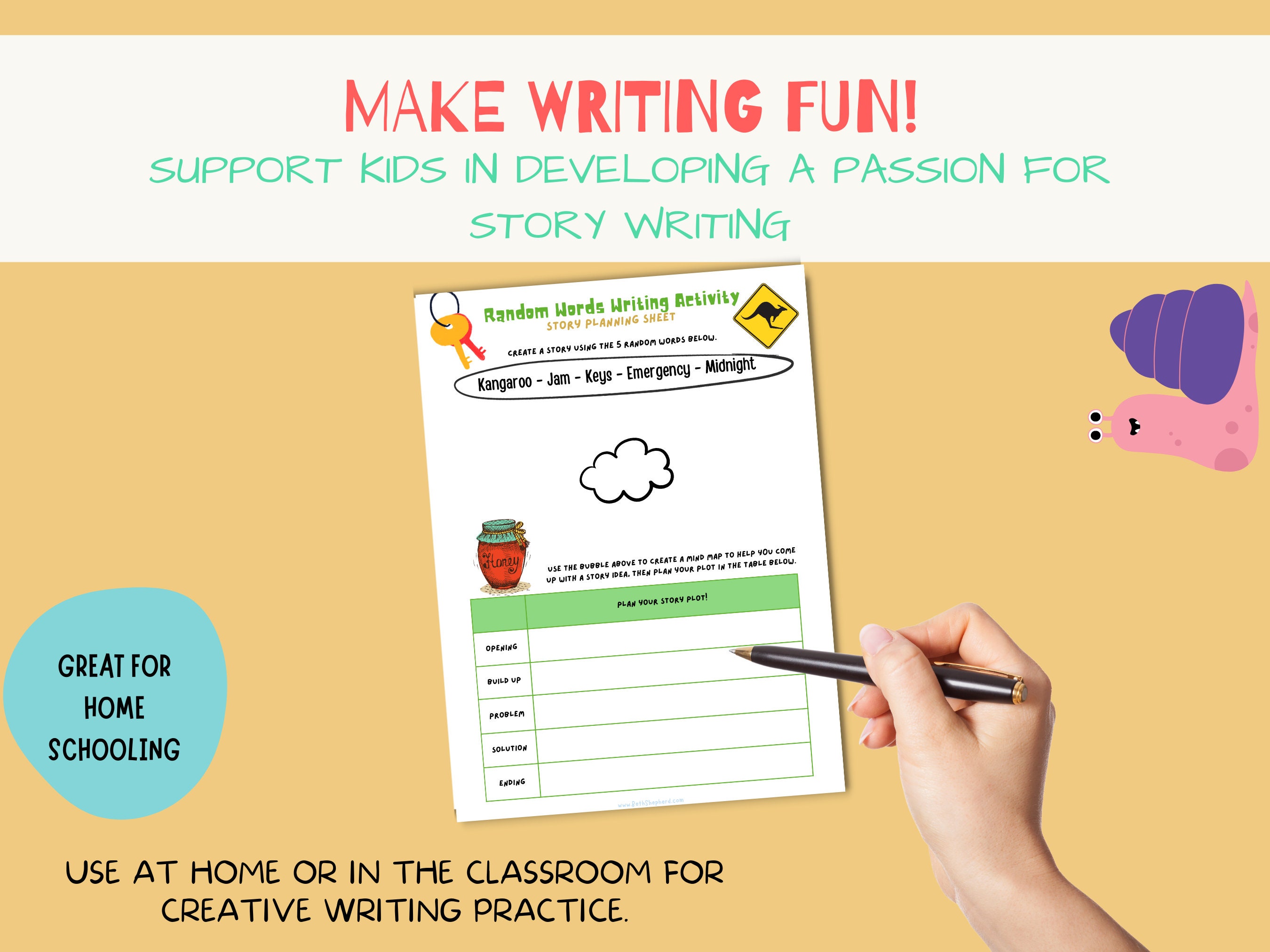 Creative Writing Prompts for Kids | Writing Worksheets for Kids ...