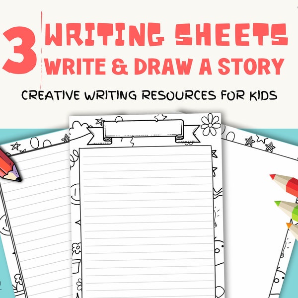 Writing Drawing - Etsy